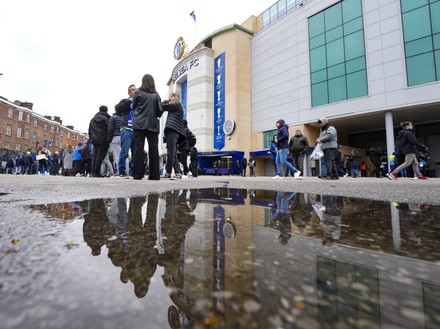 Chelsea Fans Arrive Stamford Bridge Stadium Editorial Stock Photo ...