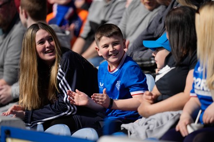 Rangers B Goalkeeper Jacob Pazikas Replaces Editorial Stock Photo ...