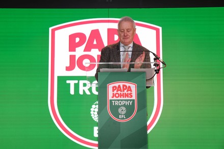 Efl Chairman Rick Parry Speech Wembley Editorial Stock Photo - Stock ...