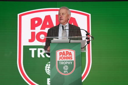 Efl Chairman Rick Parry Speech Wembley Editorial Stock Photo - Stock ...