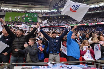 Bolton Wanderers Fans Celebrate First Goal Editorial Stock Photo ...