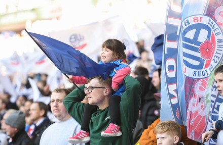 Bolton Wanderers Fans Celebrate Editorial Stock Photo - Stock Image ...