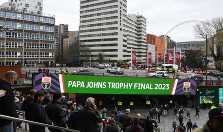 Fans Arriving Near Digital Bridge On Editorial Stock Photo - Stock ...