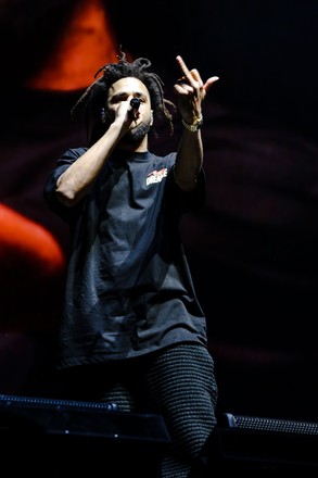 J Cole Performing Dreamville Editorial Stock Photo - Stock Image ...