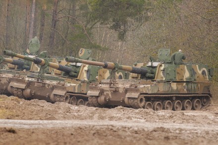 Tank Action Tank Shooting Range Combat Editorial Stock Photo - Stock ...