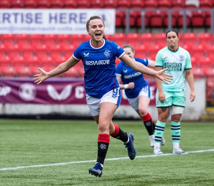Rangers Womens Forward Kirsty Howat Editorial Stock Photo - Stock Image ...