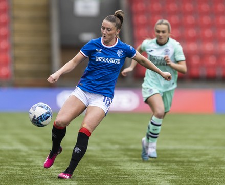 Rangers Womens Forward Laura Berry Warms Editorial Stock Photo - Stock ...
