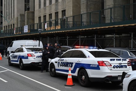 New York Court Officers Outside Criminal Editorial Stock Photo - Stock ...