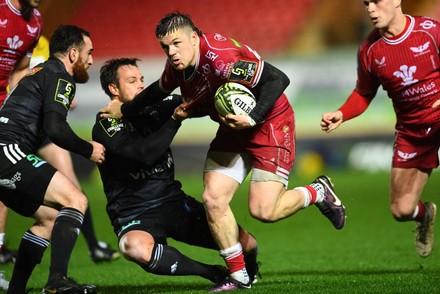 Steff Evans Scarlets Takes On Nico Editorial Stock Photo - Stock Image ...