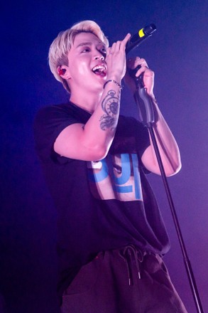 Kpop Singer Junny Performs Live Santeria Editorial Stock Photo - Stock ...