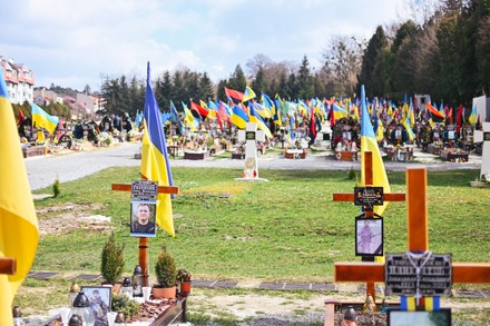 Employee Cemetery Walks Alleys Lychakiv Cemetery Editorial Stock Photo ...