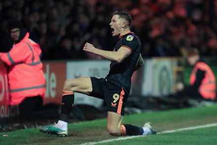 Salfords Callum Hendry Celebrates Making 11 Editorial Stock Photo ...