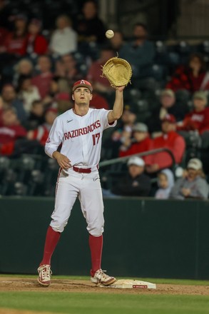Razorback First Baseman Brady Slavens 17 Editorial Stock Photo - Stock ...