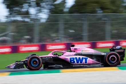 Esteban Ocon 31 Driving Bwt Alpine Editorial Stock Photo - Stock Image ...