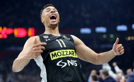 Partizans Dante Exum Celebrate During Round Editorial Stock Photo ...