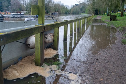 Thames Water Discharging Storm Overflow Into Editorial Stock Photo ...