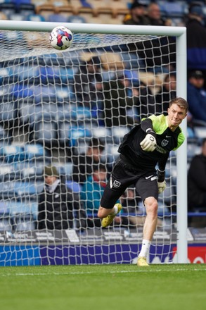 Portsmouth Goalkeeper Matt Macey During Efl Editorial Stock Photo ...