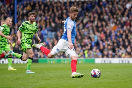 Portsmouth Defender Joe Rafferty During Efl Editorial Stock Photo ...