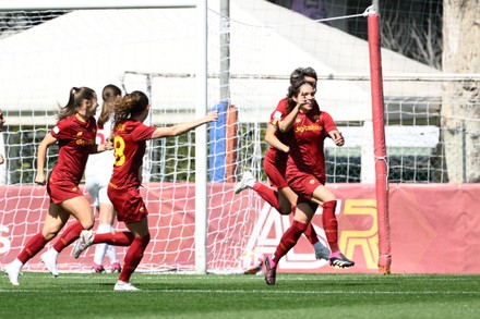 Elena Linari Roma Women Celebrates After Editorial Stock Photo - Stock ...
