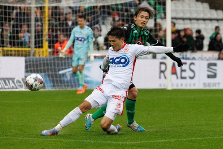 Kortrijks Tsuyoshi Watanabe Cercles Ayase Ueda Editorial Stock Photo - Stock Image | Shutterstock