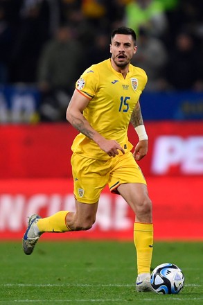 Andrei Burca Romania Action During Uefa Editorial Stock Photo - Stock ...