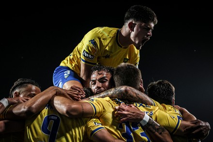 Estoril Praia Teams Celebrate After Scoring Editorial Stock Photo ...