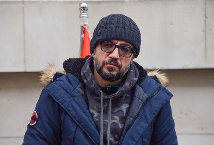 Britishiranian Journalist Activist Vahid Beheshti Seen Editorial Stock ...