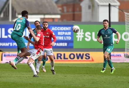 Mike Fondop Oldham Athletic Association Football Editorial Stock Photo ...