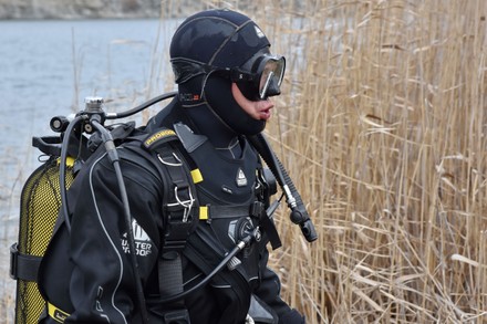 Ukrainian Sapper Preparing Inspection During Demining Editorial Stock ...
