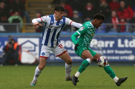 Hartlepool Uniteds Edon Pruti Action Swindon Editorial Stock Photo ...