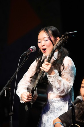 Lead Singer Ella Jay Basco Performs Editorial Stock Photo - Stock Image ...