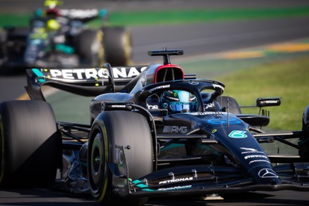 George Russell 63 Driving Mercedesamg Petronas Editorial Stock Photo ...