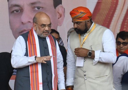 Mos Giri Raj Singh Address Public Editorial Stock Photo - Stock Image ...