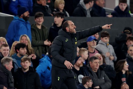 Tottenham Hotspur Interim Head Coach Cristian Editorial Stock Photo ...
