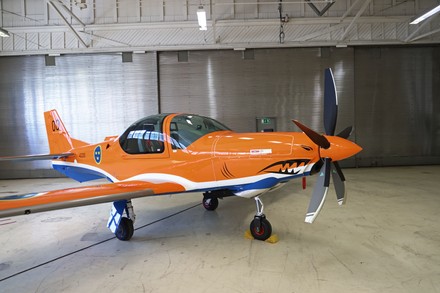 Grob G120tp Aircraft Ceremony On Monday Editorial Stock Photo - Stock ...