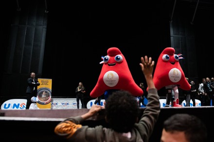 Paris 2024 Mascots Opening 7th Edition Editorial Stock Photo - Stock ...