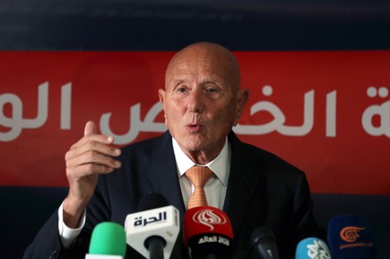 Ahmed Nejib Chebbi Leader Tunisian Progressive Editorial Stock Photo ...