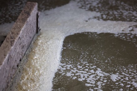 Degreasing Remove Sand By Decantation Grease Editorial Stock Photo ...
