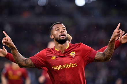 Georginio Wijnaldum Roma During Serie Match Editorial Stock Photo ...