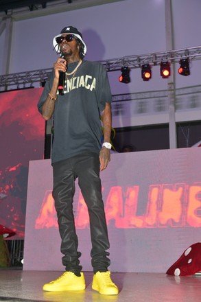 Jamaican Dancehall Reggae Artist Alkaline Performs Editorial Stock ...