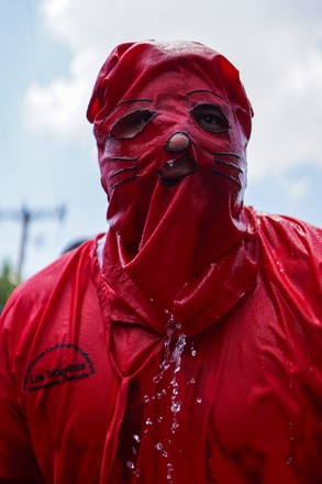 Reveler Dressed Devil Seen During Mass Editorial Stock Photo - Stock ...
