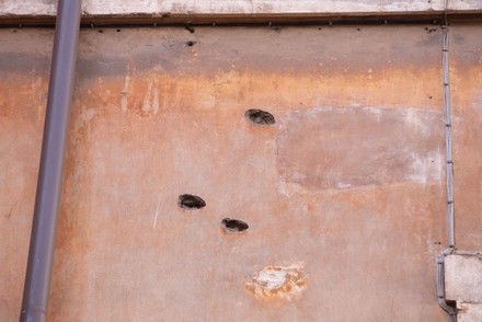 Building Via Rasella Which Still Has Editorial Stock Photo - Stock ...