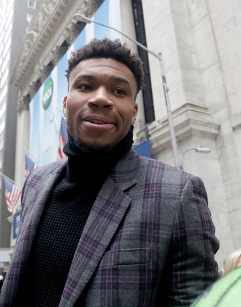 Nba Milwaukee Bucks Player Giannis Antetokounmpo Editorial Stock Photo ...