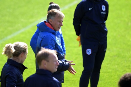 Coach Andries Jonker During Training Session Editorial Stock Photo ...