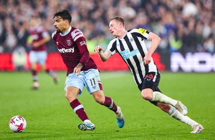 Flynn Downes Declan Rice West Ham Editorial Stock Photo - Stock Image ...
