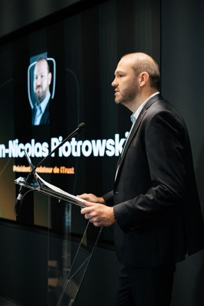 Founder Itrust Jeannicolas Piotrowski Unveiled Groupe Editorial Stock ...