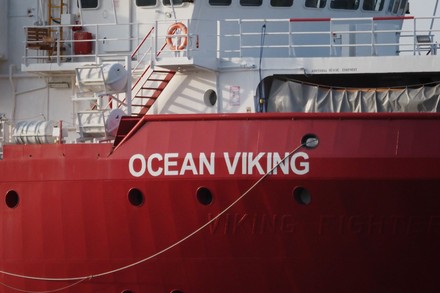 Ship Ong Nongovernmental Association Sos Mediterranee Editorial Stock ...