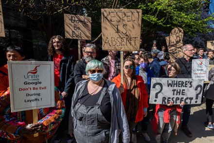 __COUNT__ Google protest at London HQ, London, United Kingdom - 04 Apr ...