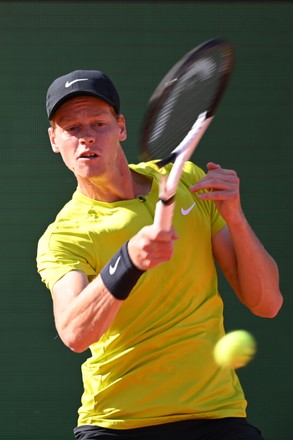 Jannik Sinner Italy Plays Forehand Quarter Editorial Stock Photo ...