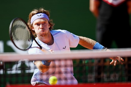 Andrey Rublev Gets Play Forehand Net Editorial Stock Photo - Stock ...